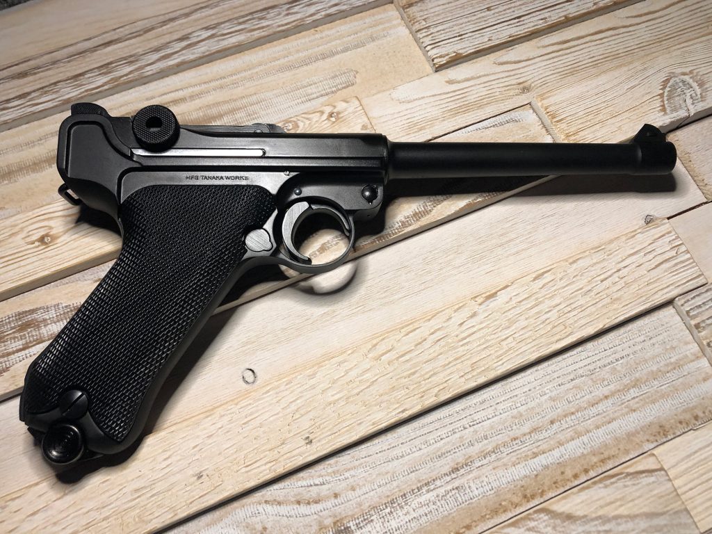 タナカワークス ルガー P08 R-Type ガスブローバック 4インチ & 6インチ 比較レビュー