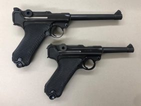 タナカワークス ルガー P08 R-Type ガスブローバック 4インチ & 6インチ 比較レビュー
