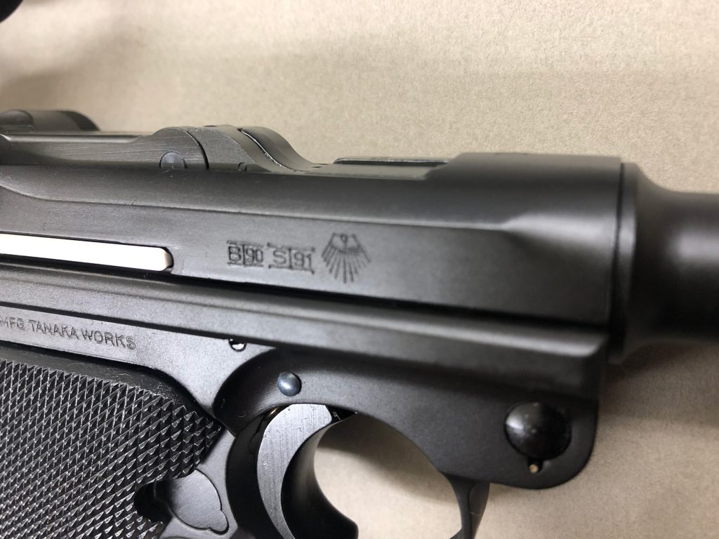 タナカワークス ルガー P08 R-Type ガスブローバック 4インチ & 6インチ 比較レビュー