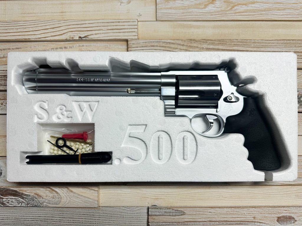 タナカ S&W M500 8 3/8インチ ガスリボルバー レビュー