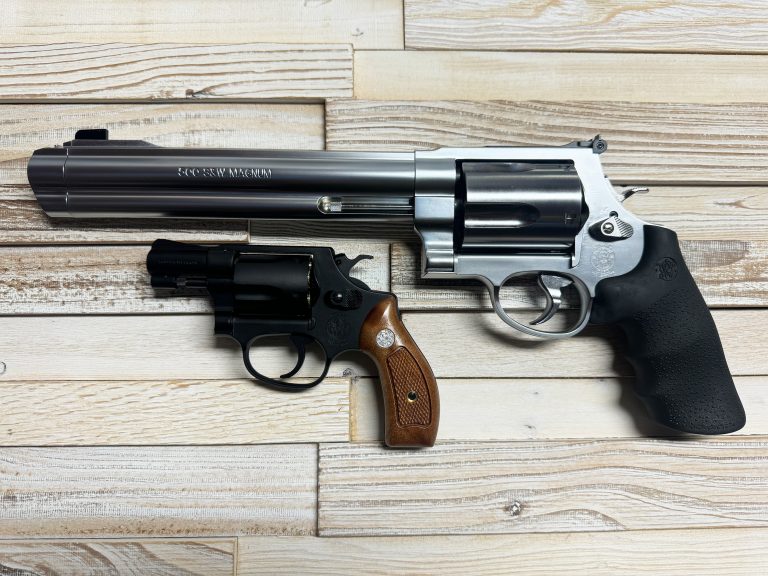 タナカ S&W M500 8 3/8インチ ガスリボルバー レビュー