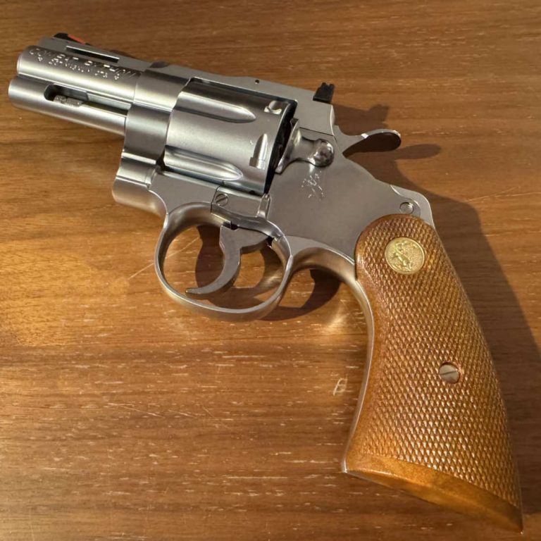 タナカワークス コルトパイソン R-model ステンレスフィニッシュ 発火式モデルガン レビュー